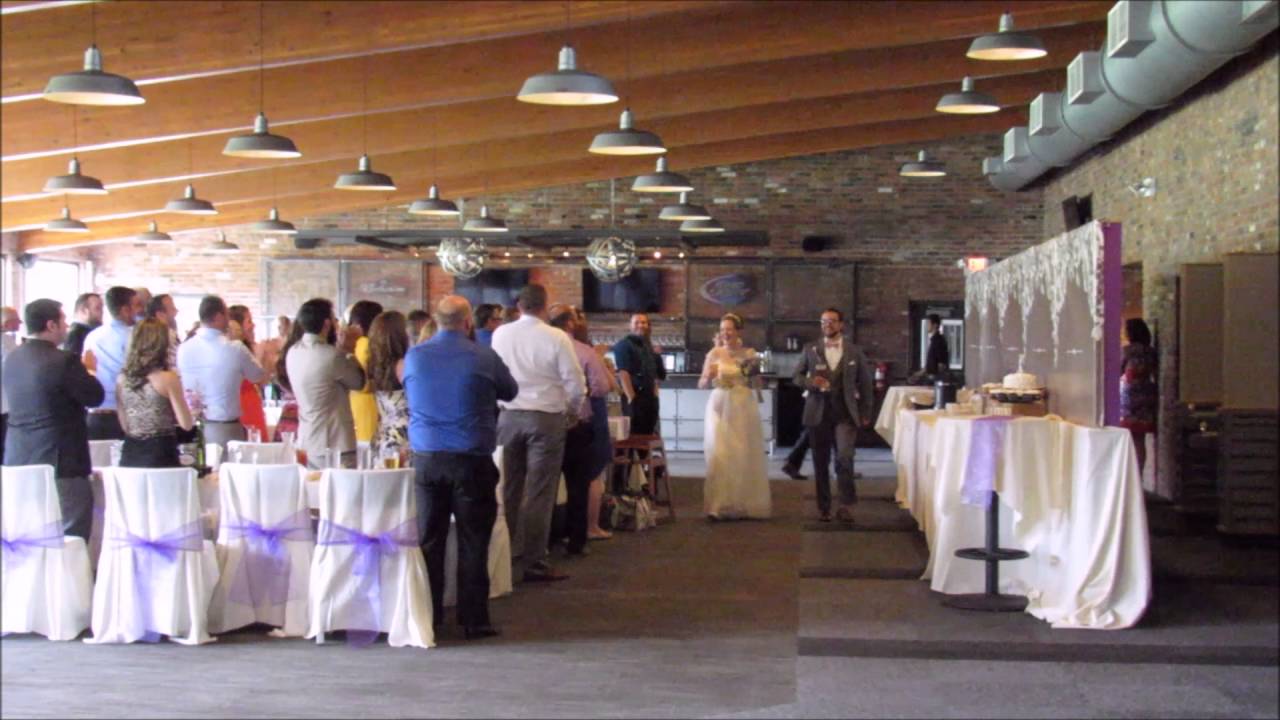 MC Sarah Announces The Bride & Groom - Stealth DJ's Michigan Wedding ...