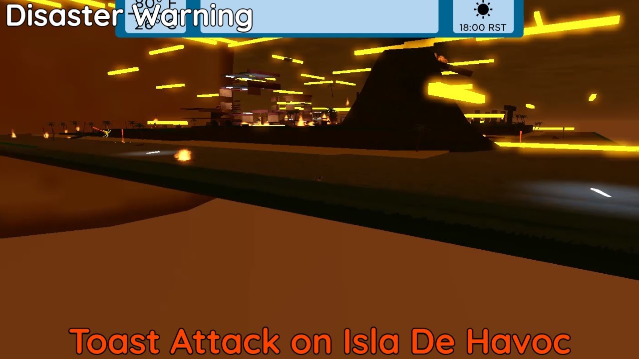 Roblox | Disaster Warning | Toast Attack - YouTube