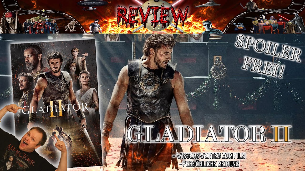 Review #196 - GLADIATOR 2 - YouTube