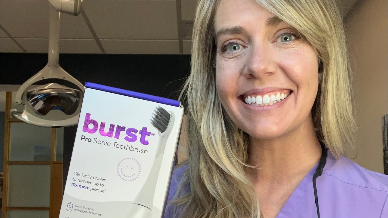Introducing the BURST Pro & BURST Curve sonic toothbrushes - YouTube