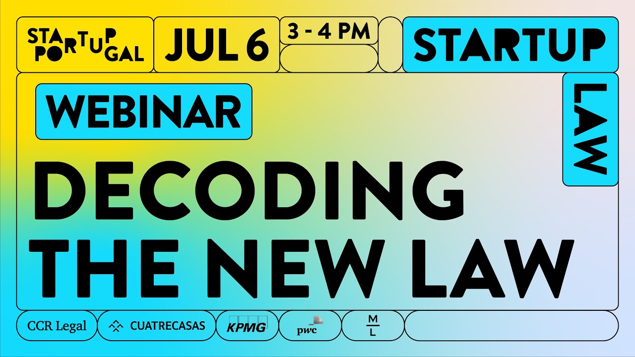 Startup Law | Decoding the New Law Webinar - YouTube