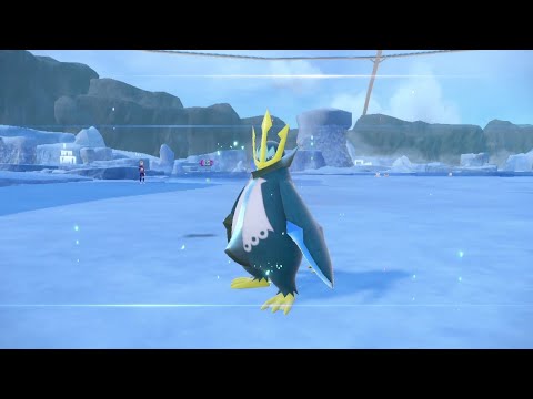 Shiny Piplup + Shiny Empoleon "the Feisty" Evolution | Pokemon Scarlet ...