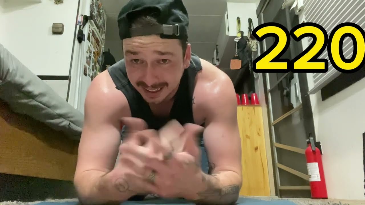 300 PUSH UPS EVERYDAY!? Day 73 - YouTube