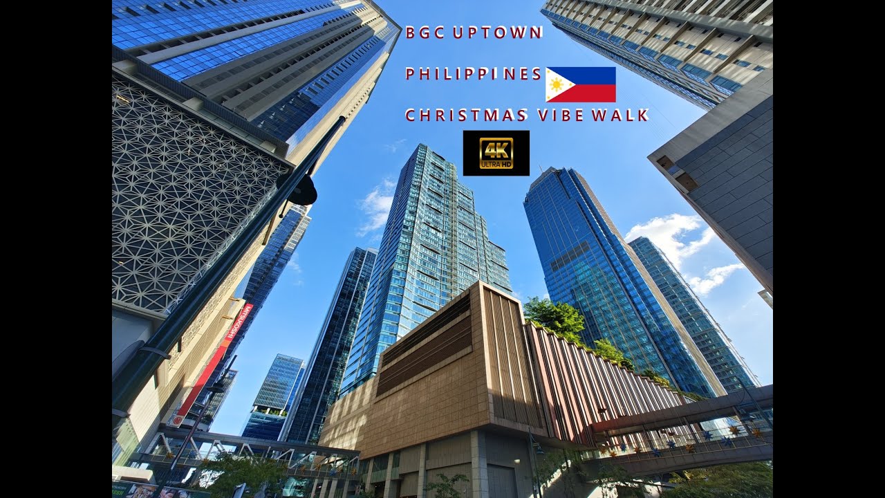 FIRST TIME STAYING IN UPTOWN BGC PHILIPPINES - CITY VIBE WALK 4K # ...
