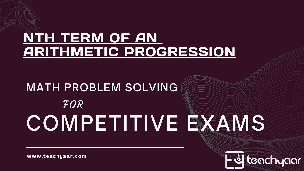 Find the nth Term of an Arithmetic Progression | Learn Maths - YouTube