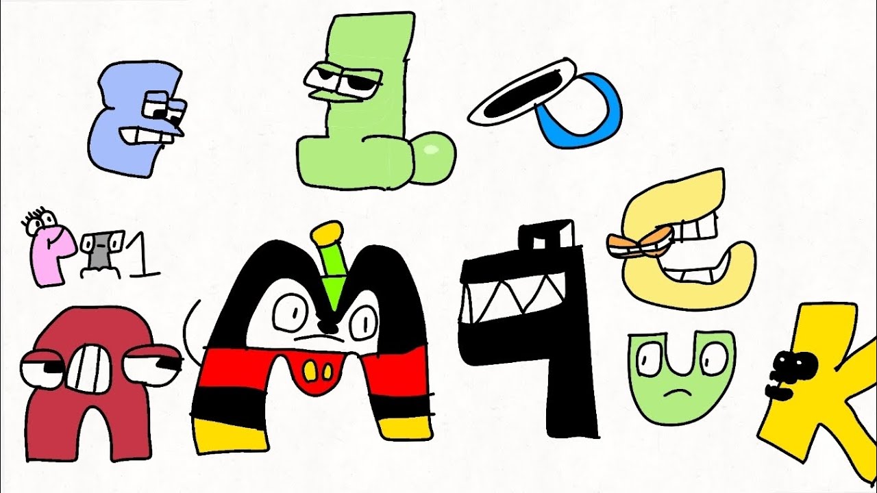 Mickey Mouse React's To Alphabet Lore PT 1! - YouTube