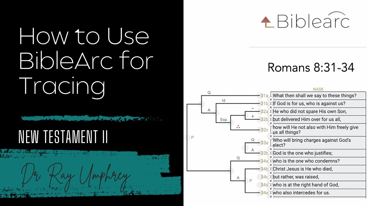How to Use BibleArc for Tracing the New Testament - YouTube