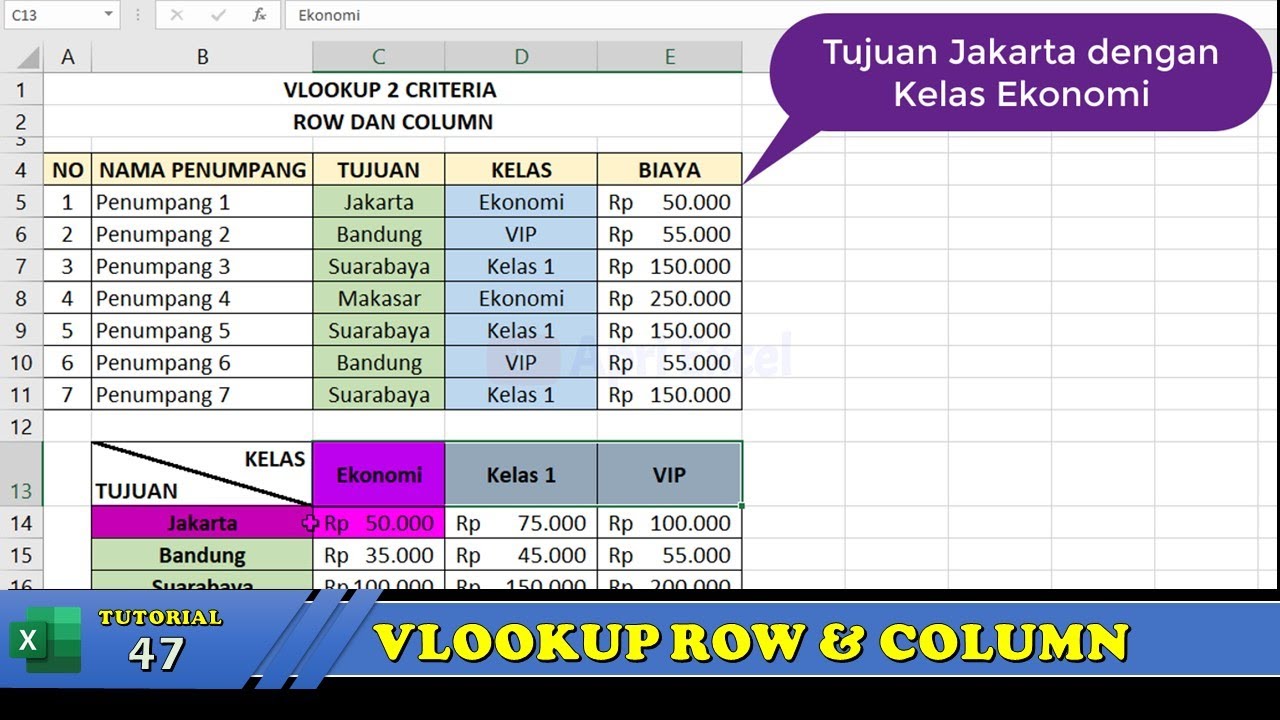 Vlookup 2 Criteria Row And Column YouTube vlookup-2-criteria-row-and-column-youtube