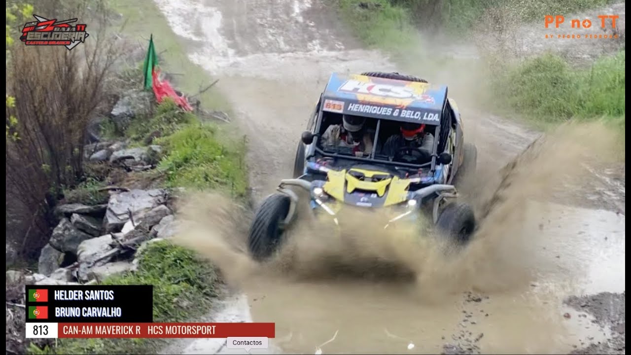 🇵🇹 HELDER SANTOS 🇵🇹 BRUNO CARVALHO HCS MOTORSPORT em CAN-AM Maverick R ...
