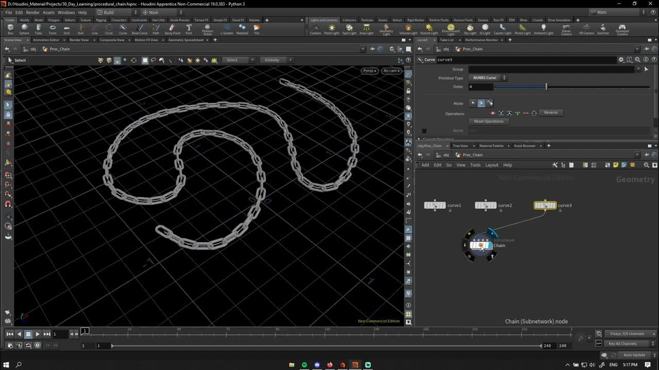 Procedural Chain | Houdini - YouTube