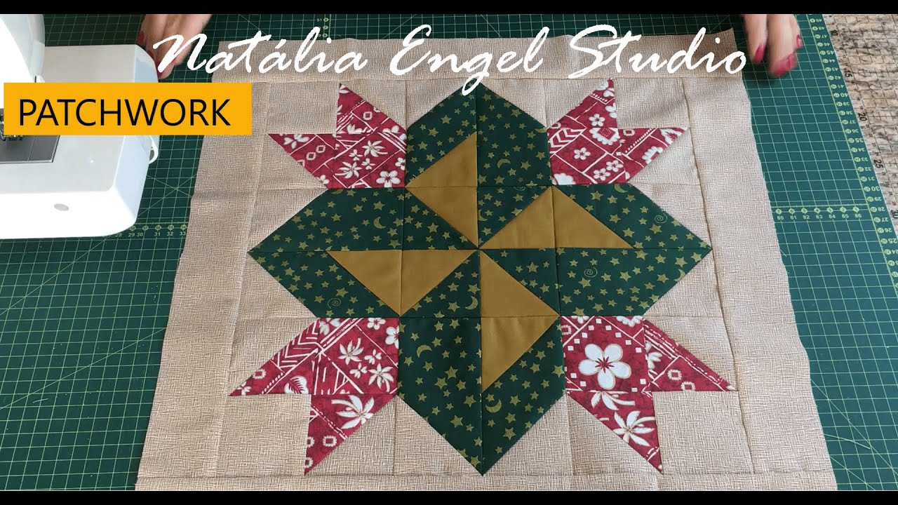 🔥BLOCO DE PATCHWORK CATA-VENTO SIMPLES 💛 PATCHWORK BEM FÁCIL🤩 - YouTube