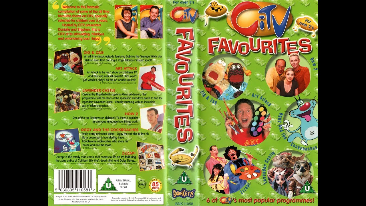 Citv Favourites for Over 5's [VHS] (1999) - YouTube