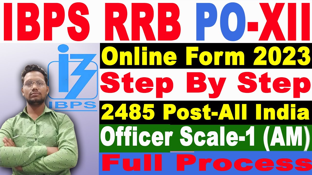 IBPS RRB PO Online Form 2023 Kaise Bhare | How to Fill IBPS RRB Officer ...