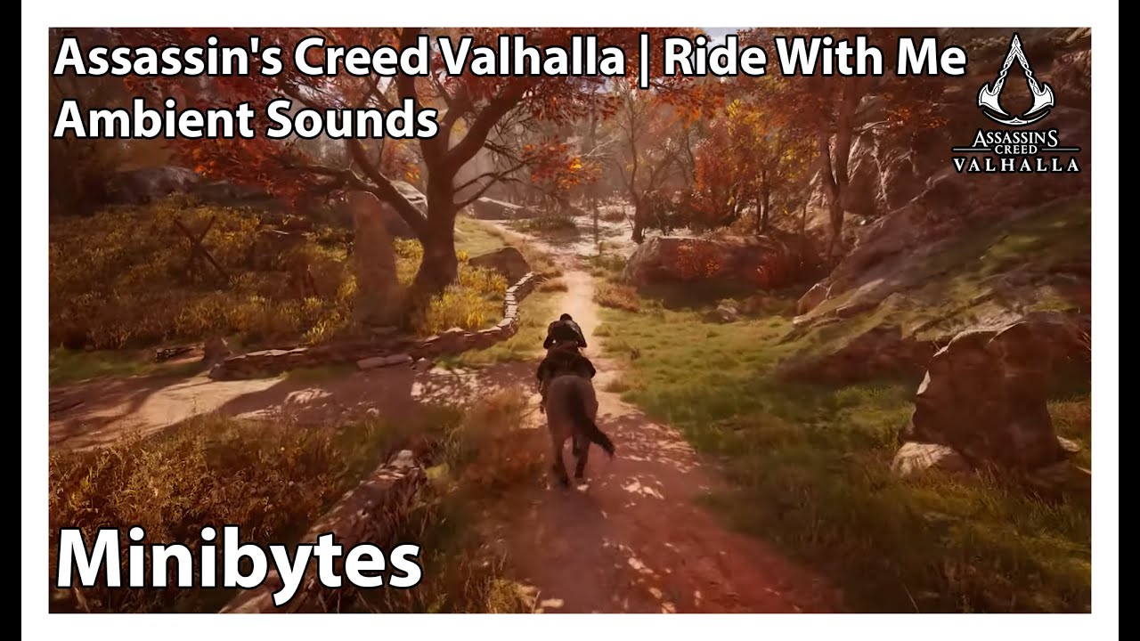 Assassin's Creed Valhalla: Relaxing Horse Ride - YouTube