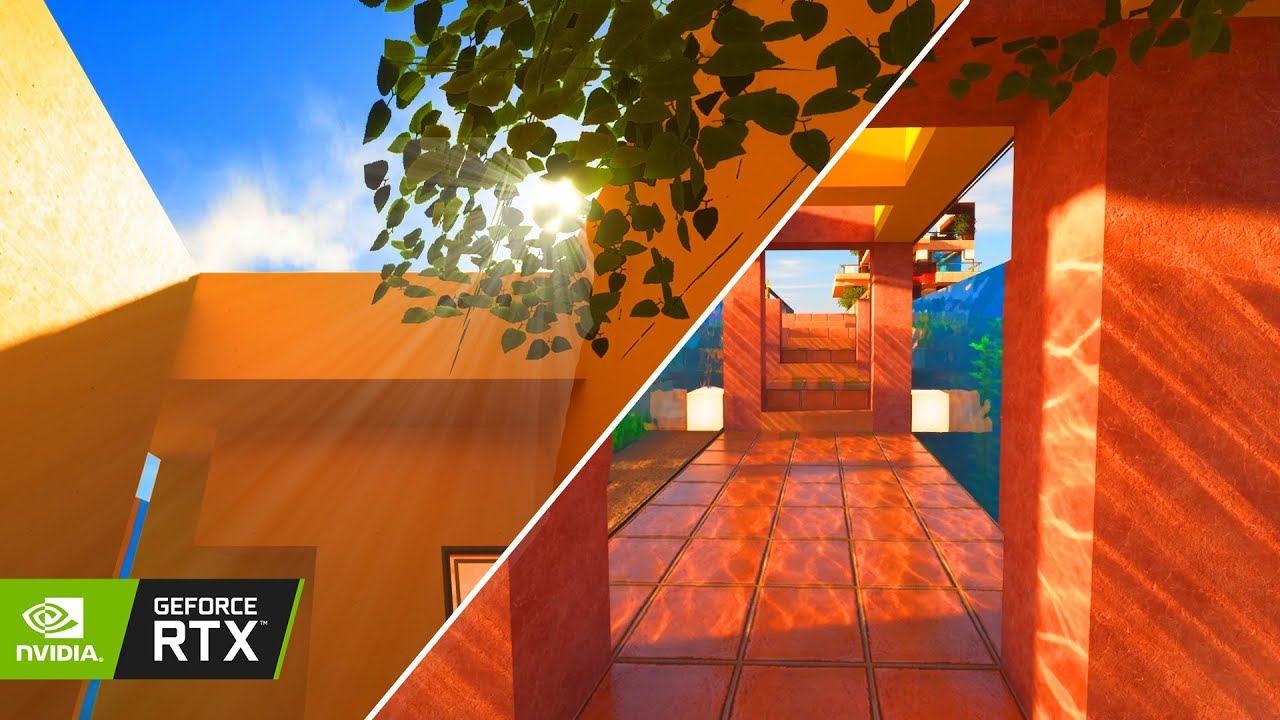 Minecraft with Ray Tracing ON | Geforce RTX 20 series | RTX STEVE - YouTube