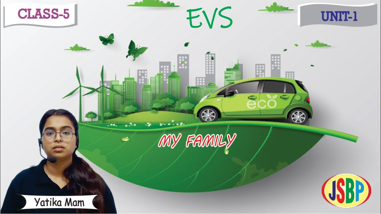 My Family | EVS | Chapter 1 | Class 5 | By Yatika Mam JAI SHRI BALA JI ...