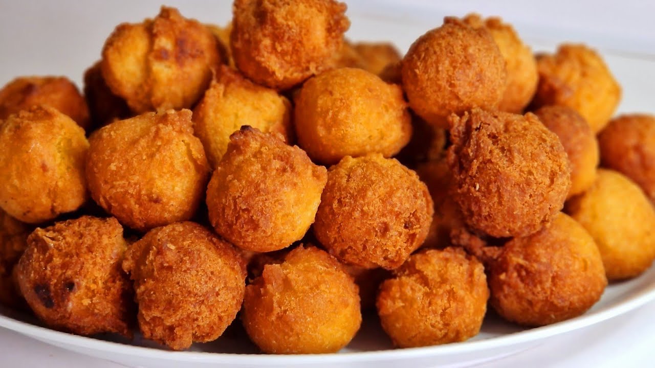 Beignets au coco. - YouTube