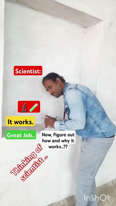 Scientist vs programmer. 🤣 #funny #memes #programmer #programming #developer #tech #shorts #fun ...