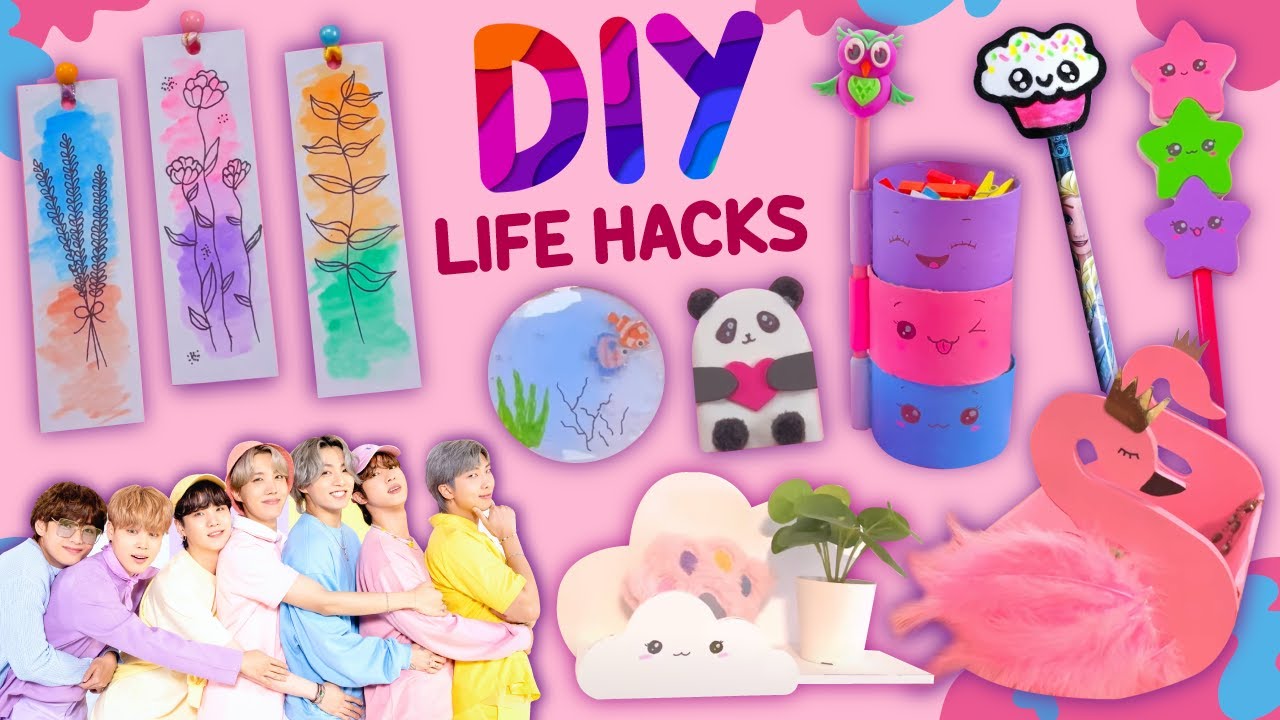 15 DIY - EASY LIFE HACKS AND DIY PROJECTS YOU CAN DO IN 5 MINUTES ...