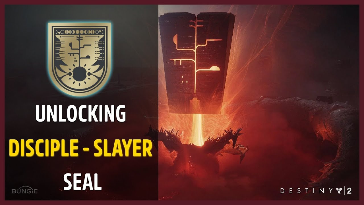 Destiny 2 - Unlocking Disciple-Slayer seal | Handle with Care & Glyph ...