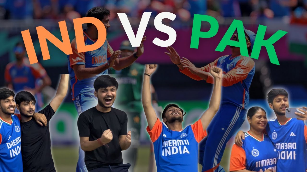 IND VS PAK | Greatest rivalry | Hum Jeet Gye 🇮🇳| Vlog-4 - YouTube