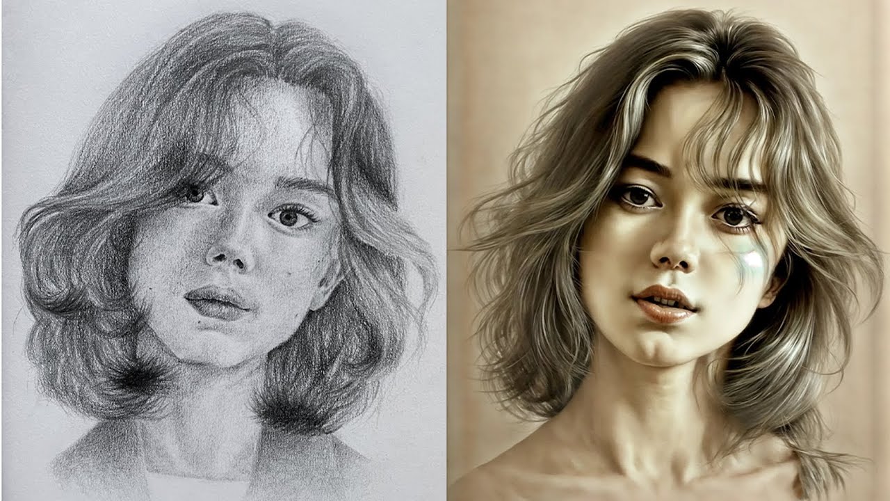 Convert Sketch into Photo with Free ai Tool - YouTube