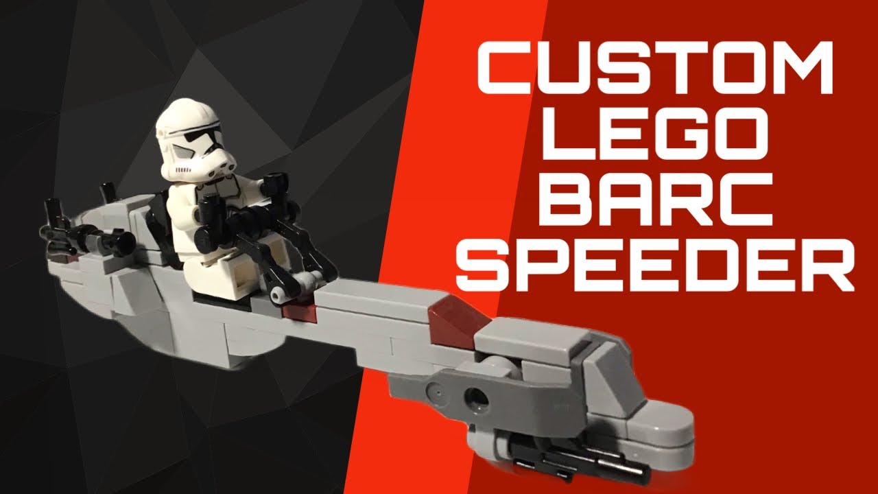 Custom BARC Speeder! (LEGO build tutorial) - YouTube
