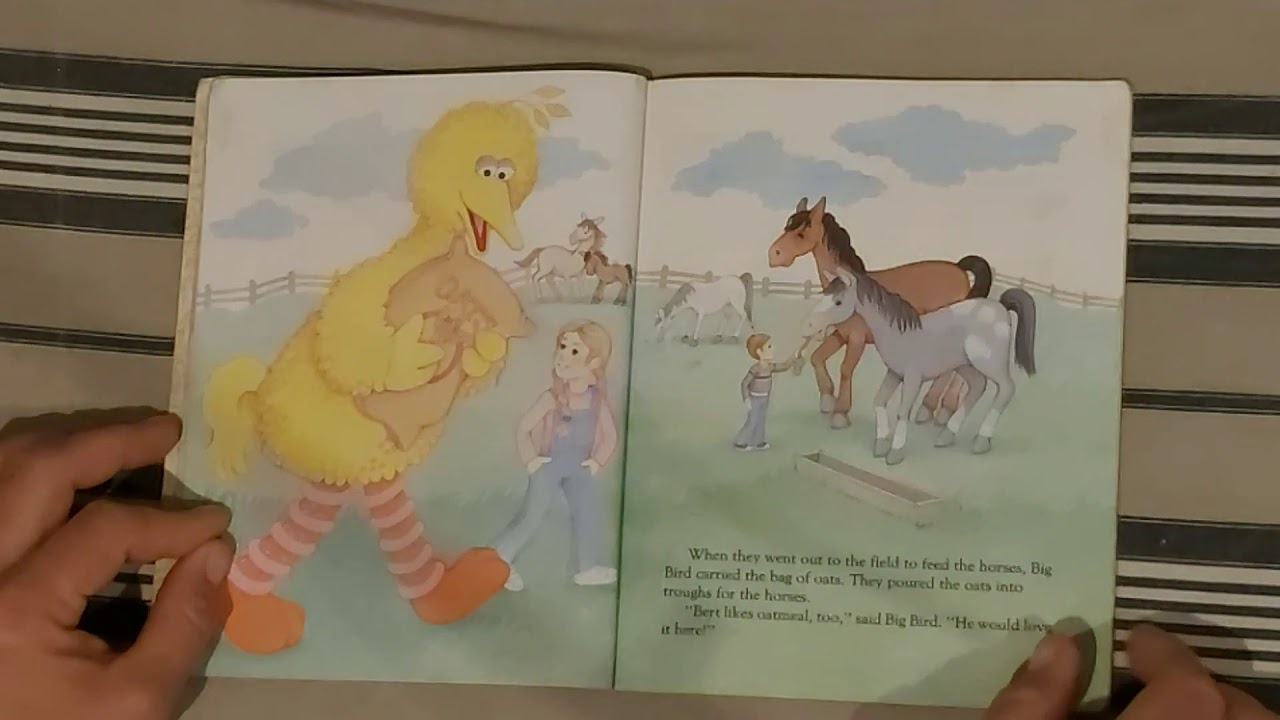 Big Bird's Day on the Farm - YouTube