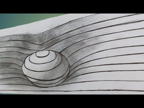HOW TO DRAW A 3D SPHERES WITH LINES - YouTube