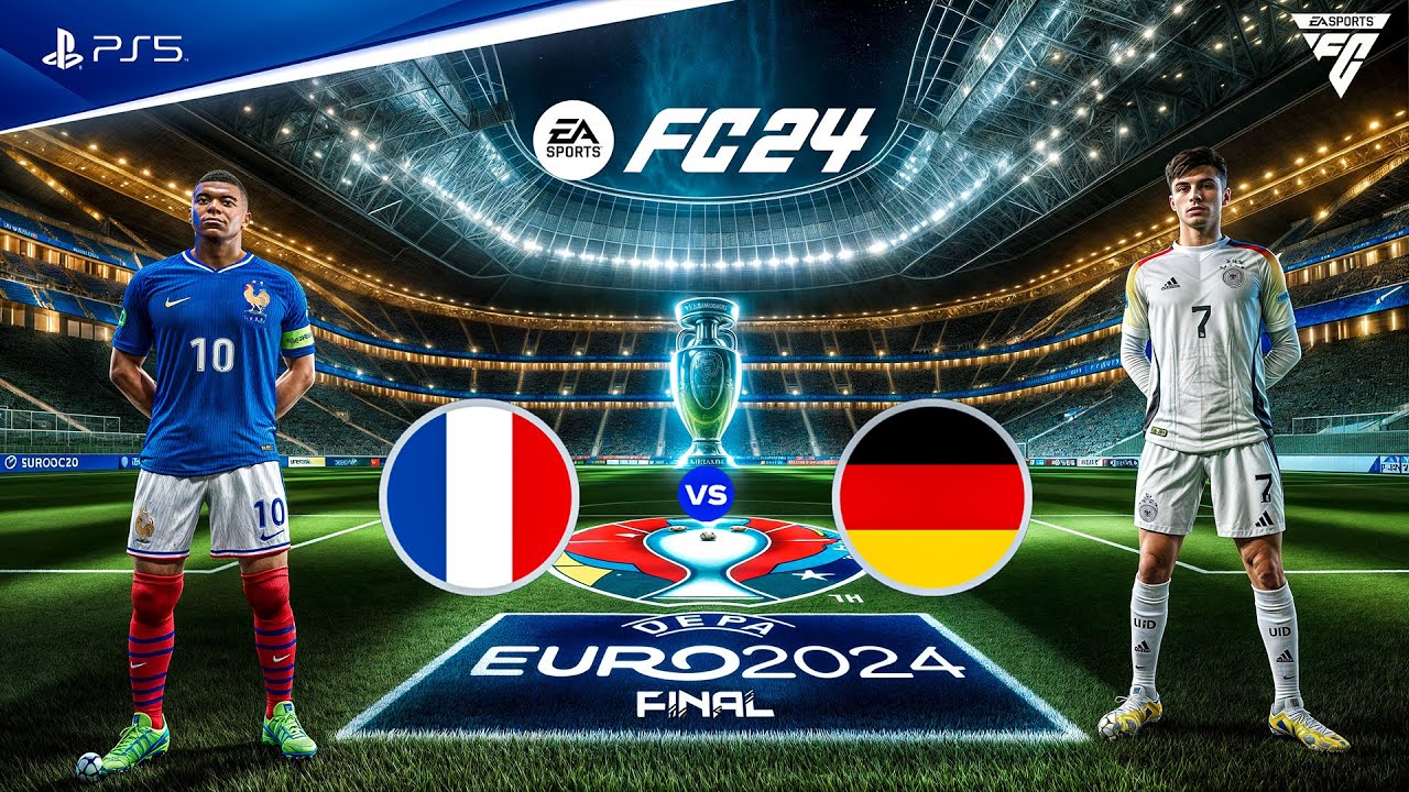 FC 24 - France vs. Germany | UEFA EURO 2024 Final | PS5™ [4K60] - YouTube