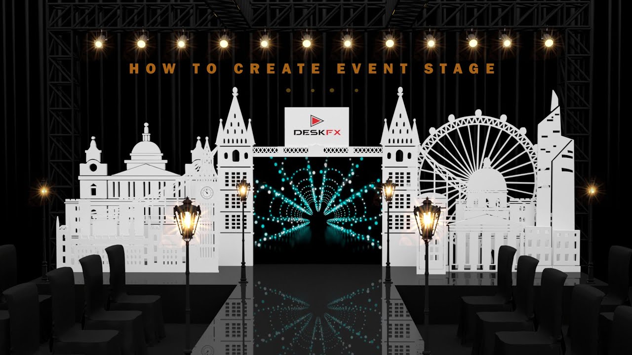How To Create Event Stage Design 3DS Max Modeling Texture Lighting Vray Render SEO Part 1 how-to-create-event-stage-design-3ds-max-modeling-texture-lighting-vray-render-seo-part-1