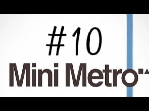 Mini Metro (Melbourne) #10 Недопрохождение не недоигр - YouTube