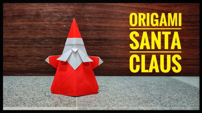Diy Origami Santa Claus
