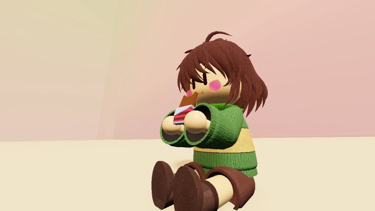 Chara Eat Chocolate - YouTube