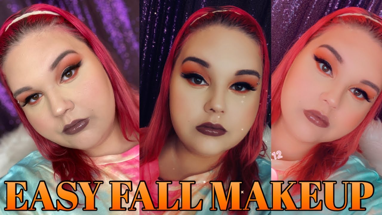 EASY FALL MAKEUP TUTORIAL USING ONLY HIGH END MAKEUP - YouTube
