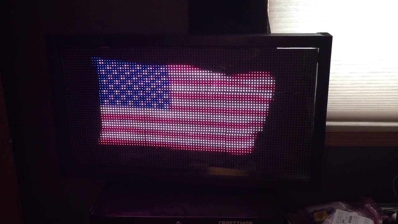 Matrix flag - YouTube