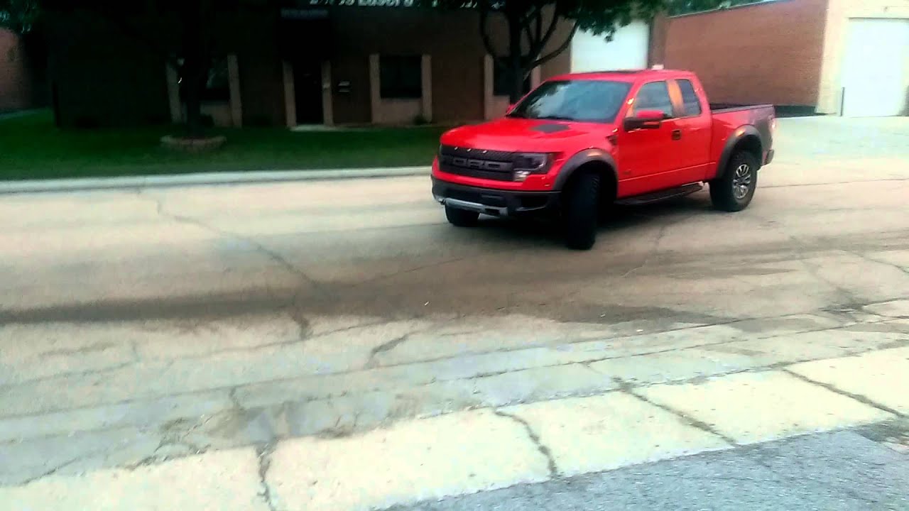 2013 Ford Raptor Corsa extreme exhaust - YouTube