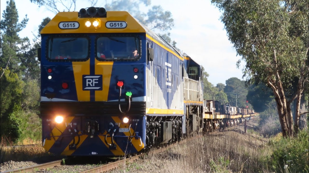 First RailFirst G & VL on the Long Island Steel Train! (QUBE’s 9564 Up ...
