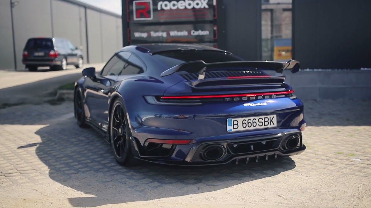 TECHART Porsche 992 TURBO S - 9 SECOND 1/4 MILE - w/ Fi EXHAUST X ...