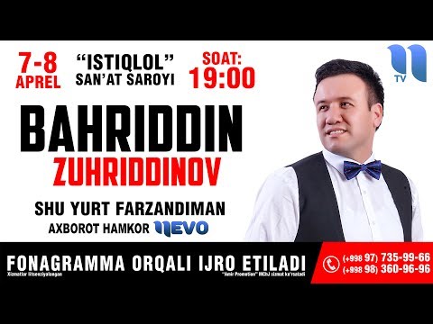 Bahriddin Zuhriddinov - \