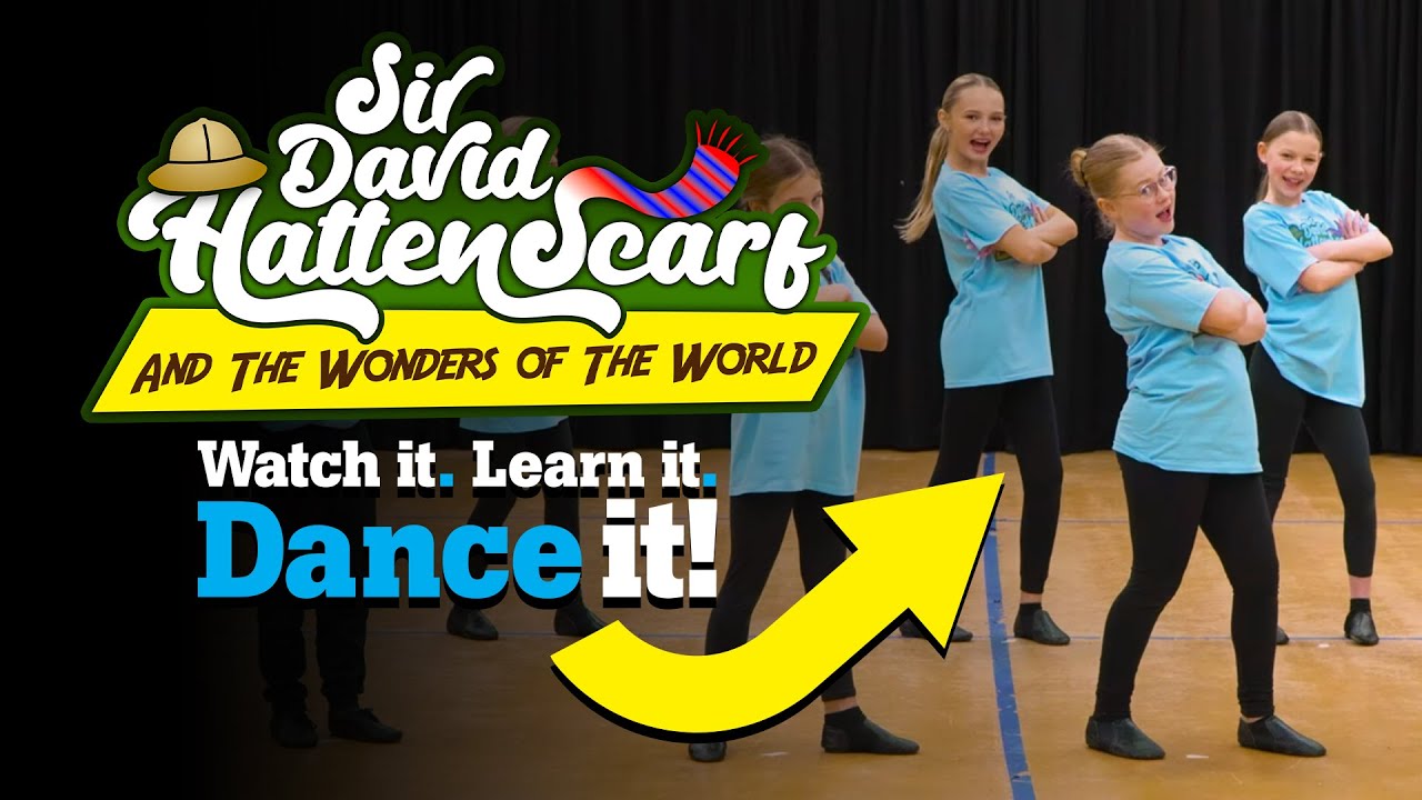 'Sir David Hattenscarf' 'Dance it!' Choreography - YouTube