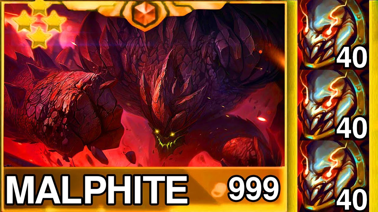 I PUT A TRIPLE GIGA TITANS ON MALPHITE FOR SCIENCE! HE POPPED OFF! TFT ...