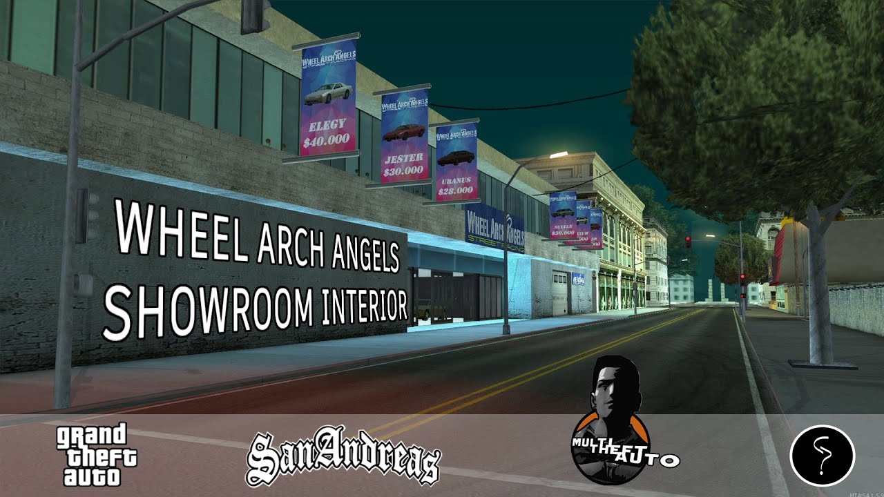 GTA San andreas Remastered Wheel Arch Angels Showroom interior for MTA ...