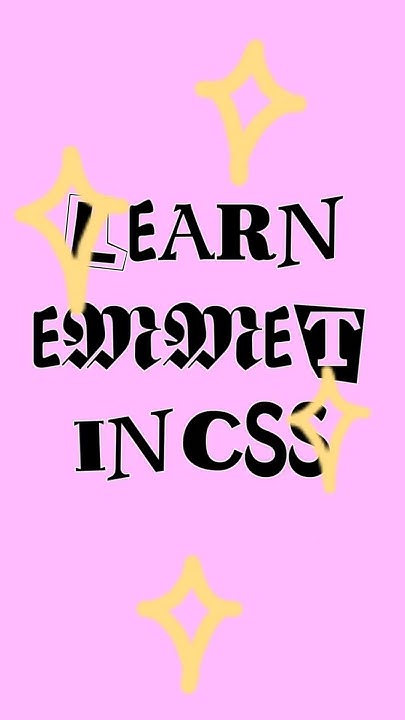 Emmet Flexbox Cheat Sheet – Write CSS Faster with These Shortcuts! - YouTube