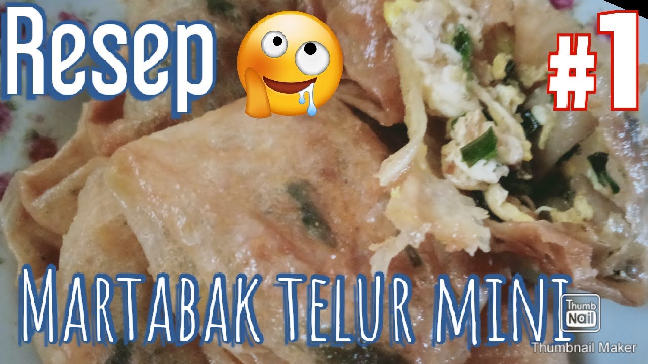 Resep martabak telur mini ll sederhana modal irit - YouTube