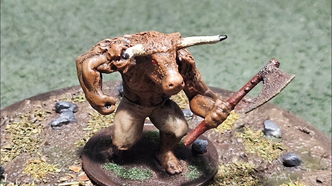 Making a Minotaur for your TTRPG (Part 1) - YouTube