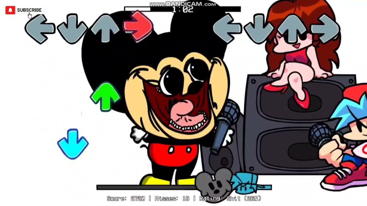 FNF MODS VS MOKEY MOUSE W/ KRIMA UPDATE (FRIDAY NIGHT FUNKIN') - YouTube