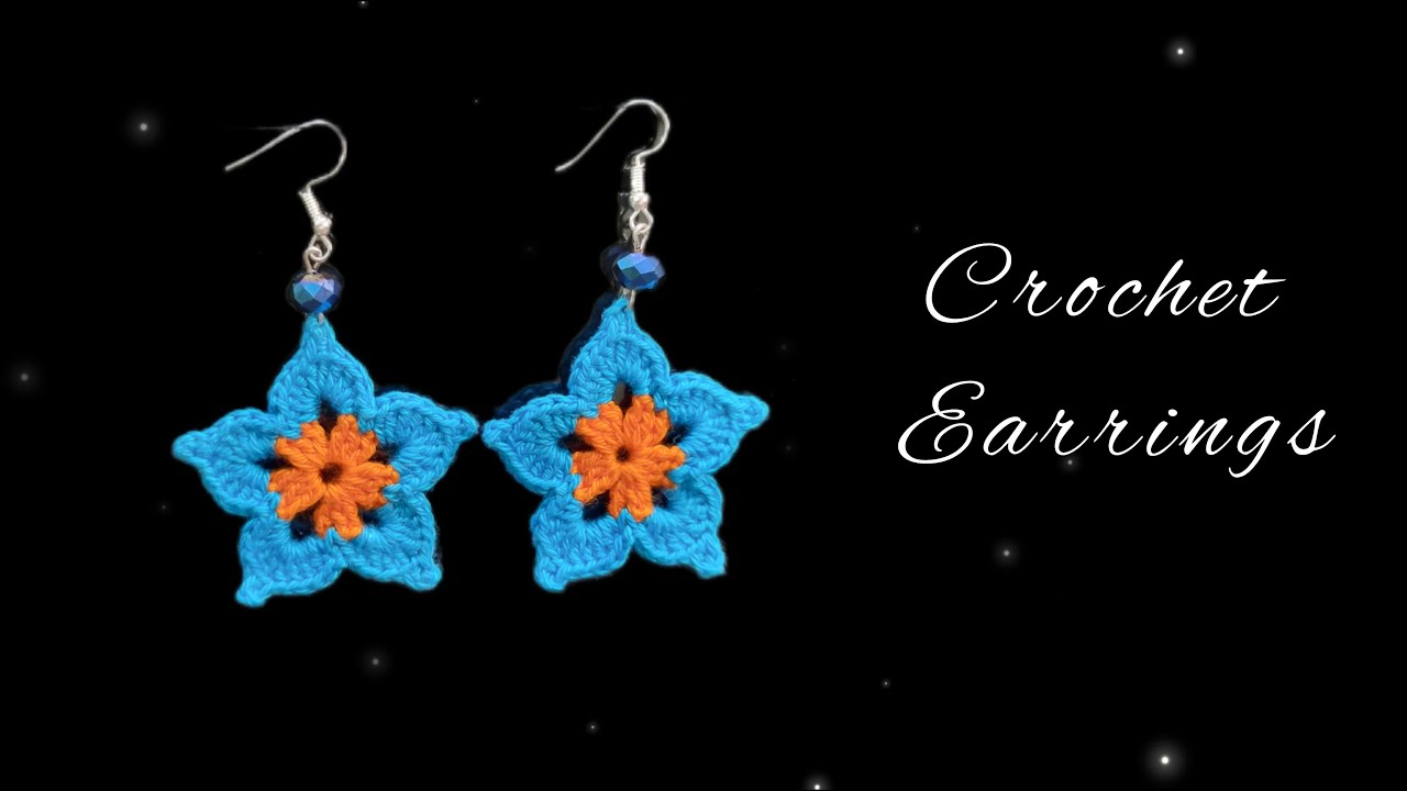 BEAUTIFUL CROCHET EARRINGS I VERY EASY TO MAKE I BEGINNERS CROCHET ...