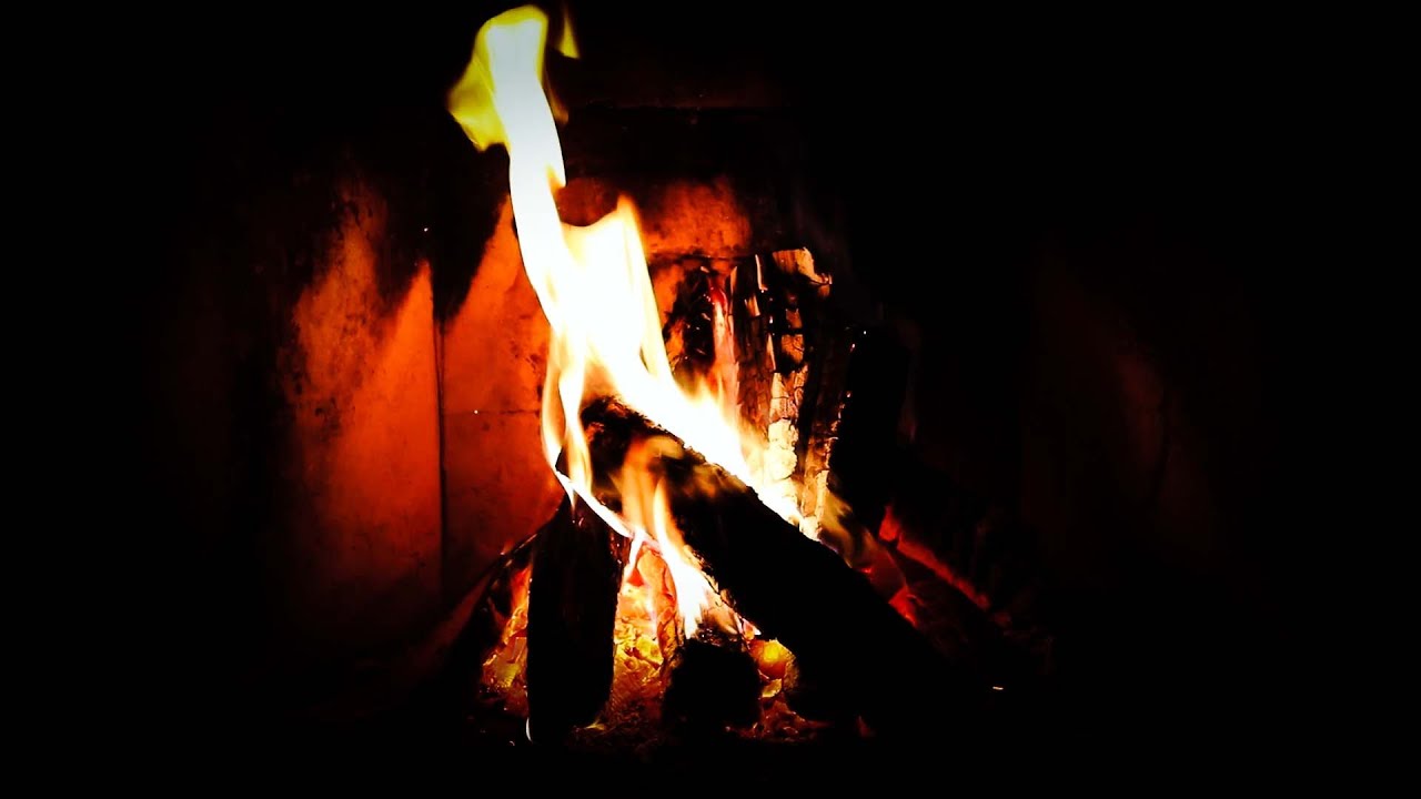 Fireplace Burning Sounds | Fire Crackling Sounds | Deep Sleep ...