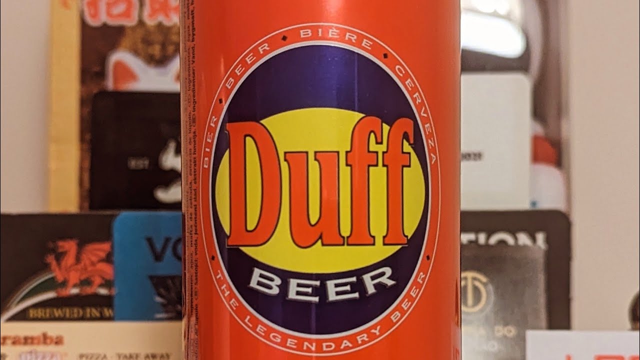 Duff Beer (can) 4.9% - YouTube